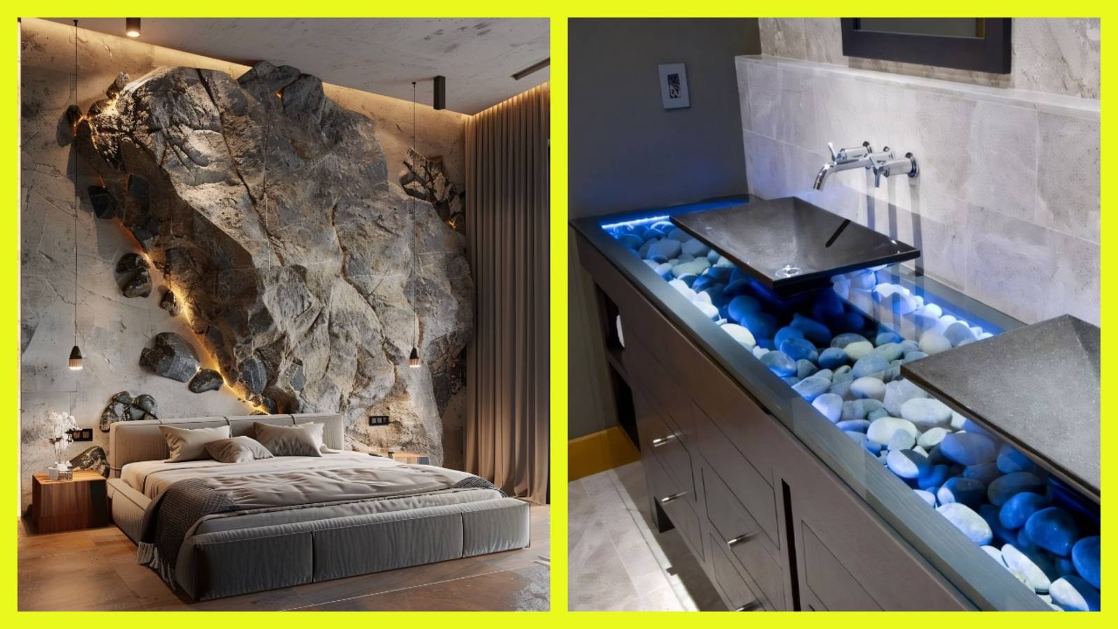 Камень в интерьере дома: вечная элегантность и природная красота 🏡✨