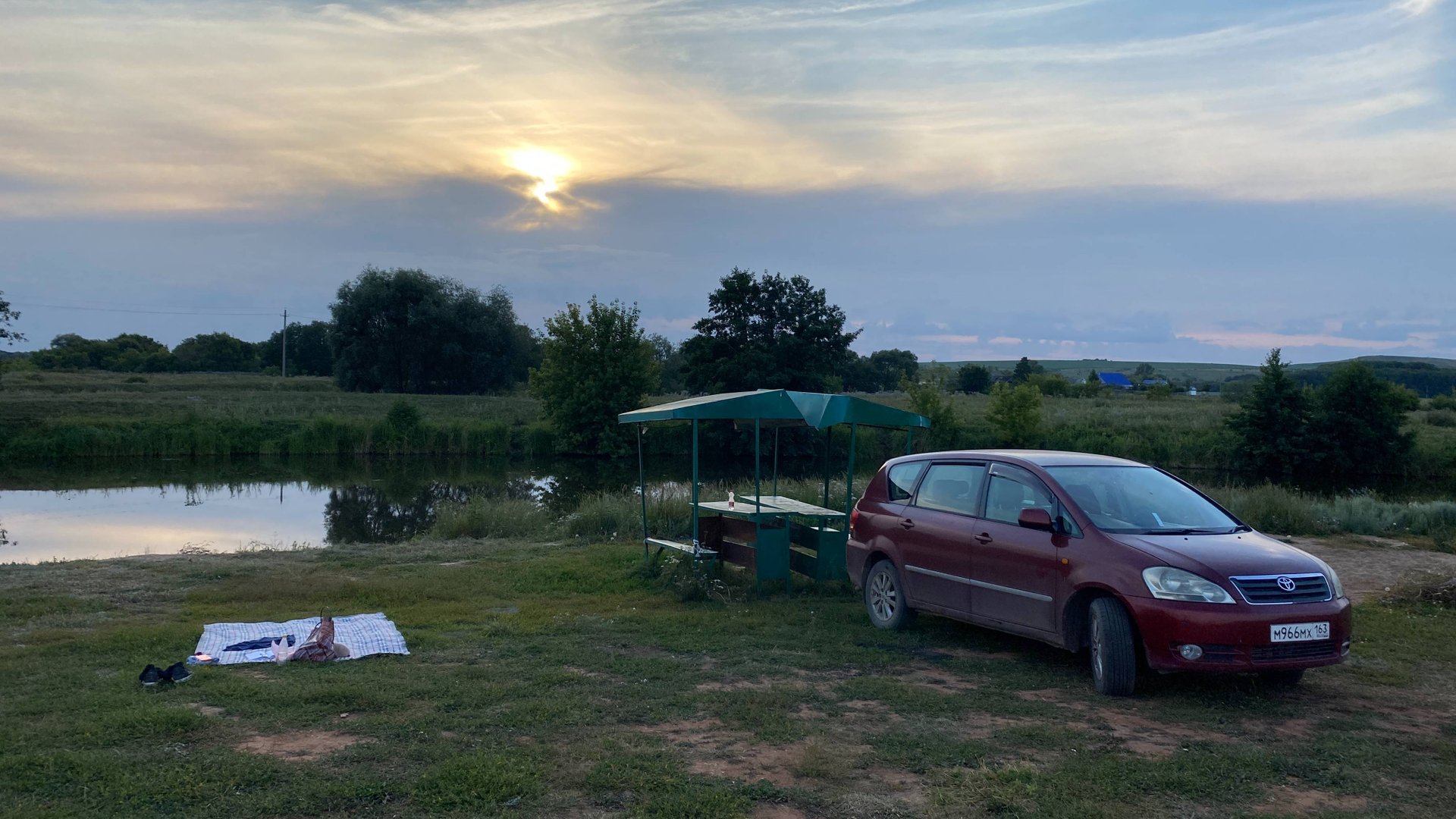 Озеро Матьян июль 2025 г. Похвистнево Самарская область