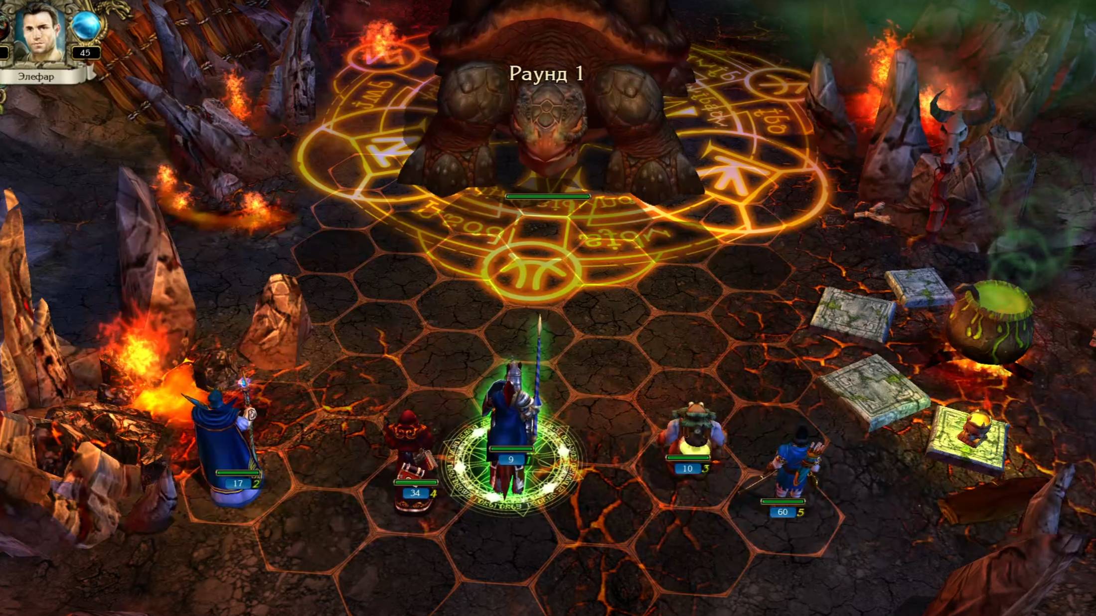 Первый БОСС! Черепаха ГИГАНТ! ► King's Bounty The Legend