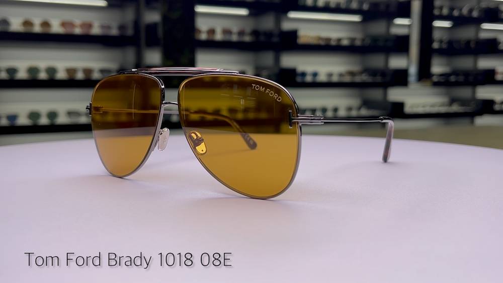 Эксклюзивный обзор Tom Ford Brady 1018 08E: мужские очки-авиаторы с защитой от солнца