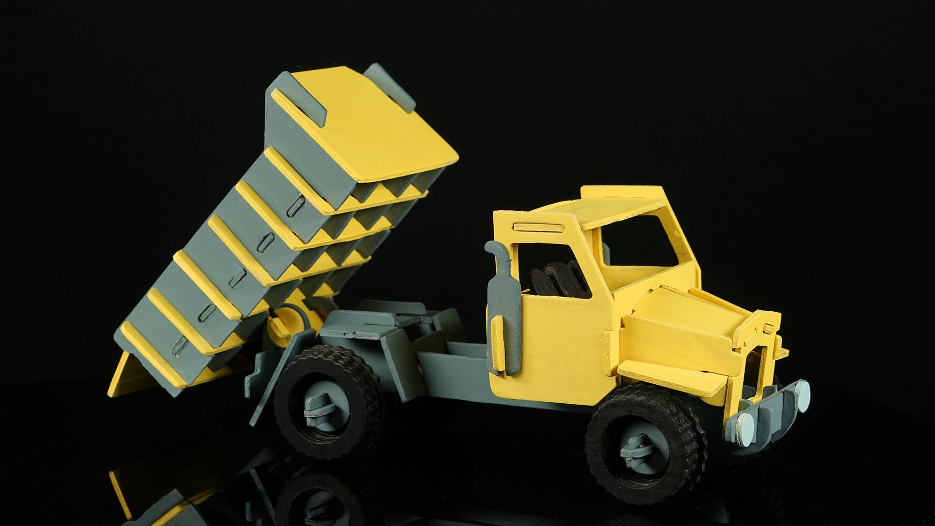 16. Собираем модель Самосвала от Pebaro 863-3