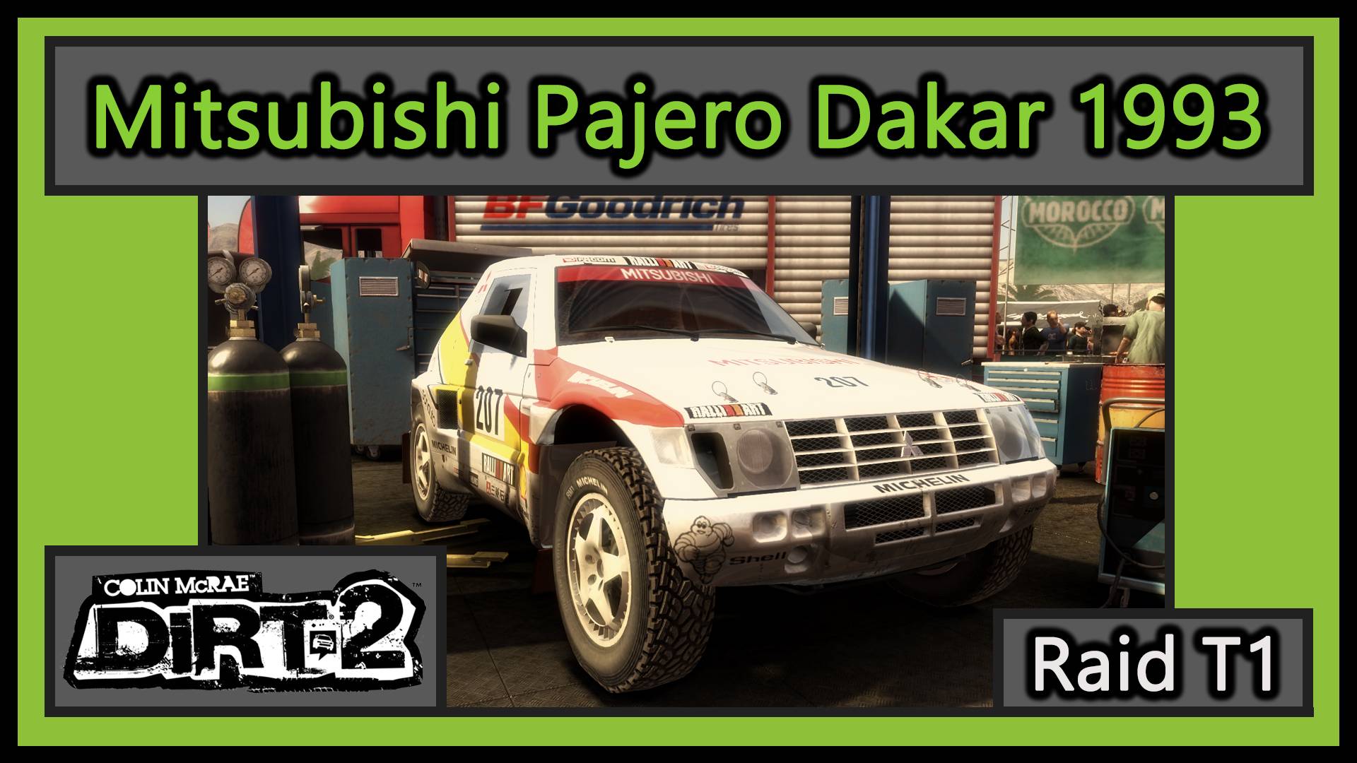 Mitsubishi Pajero Dakar 1993 | Raid T1 | Colin McRae DiRT 2