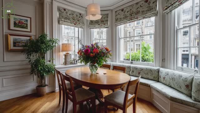 Стильная столовая и роскошный обед фото идеи для вдохновения 🥄  (1)