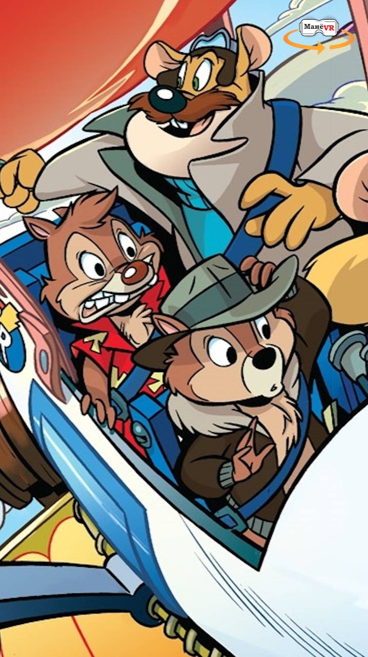 Чип и Дейл. Тест проверь внимательность. Сложное задание. Найди отличия.