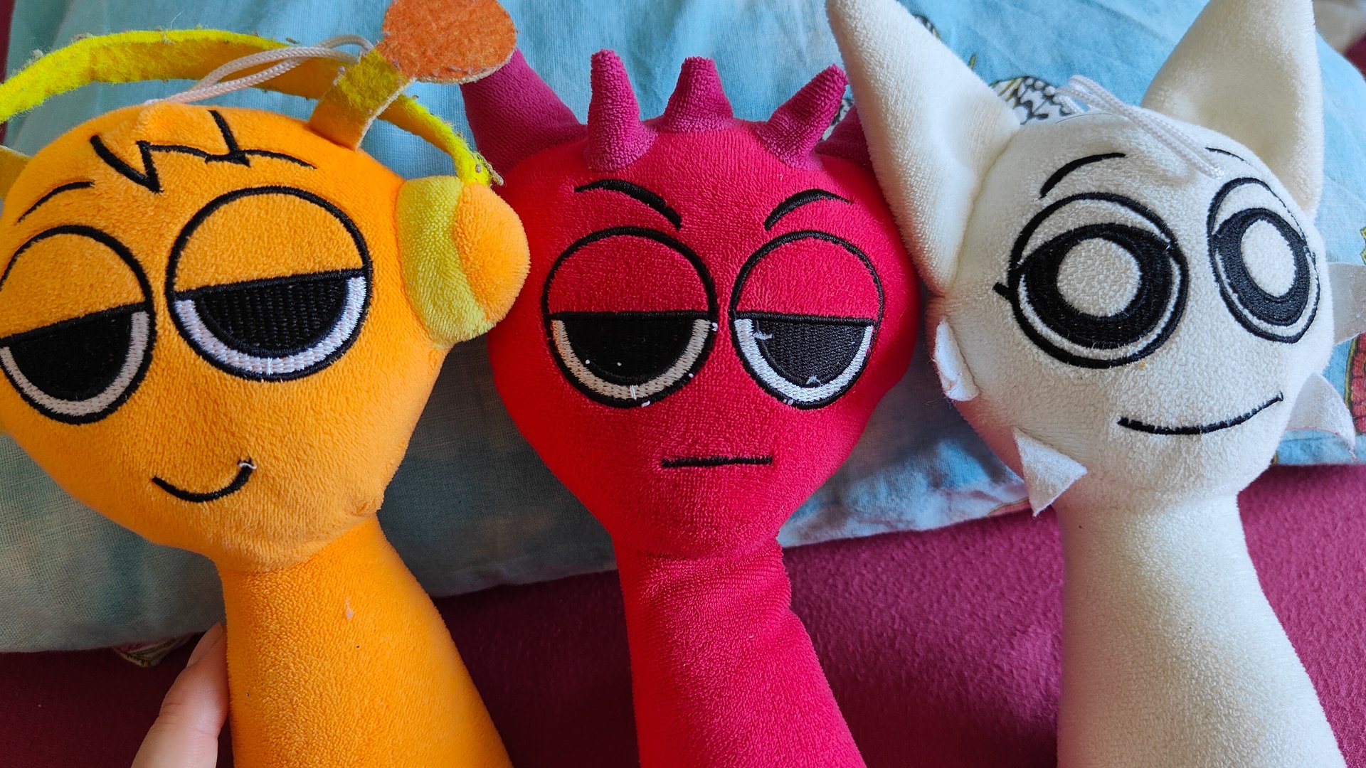 Учимся считать до 3 вместе с мягкими игрушками спрунки для детей, играем в спрунки