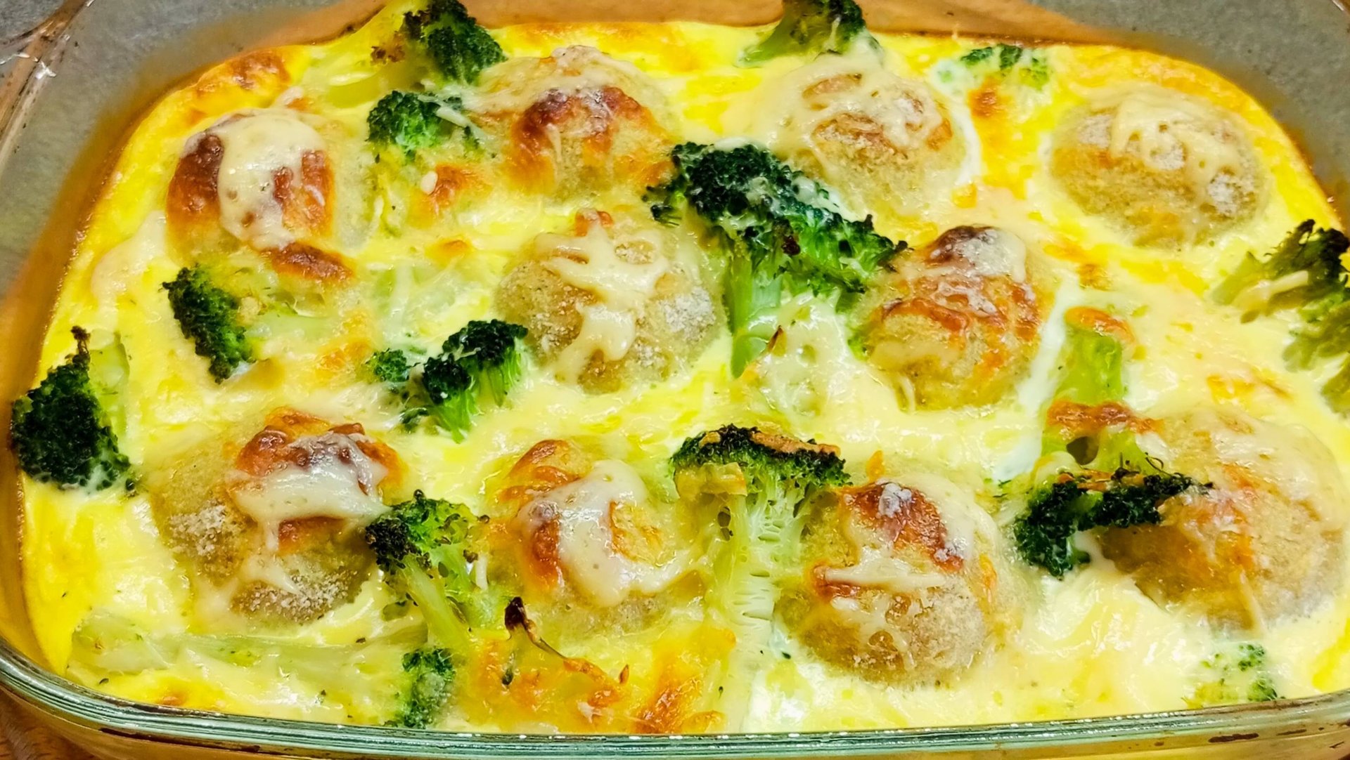 Рыбные Фрикадельки в сливочном соусе с Брокколи/Вкусное и полезное блюдо на обед