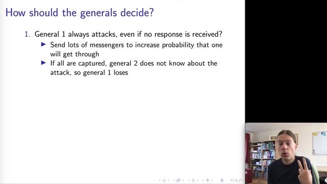 Distributed Systems 2.1： The two generals problem