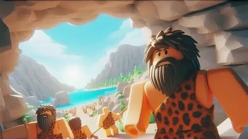 Играю в роблоксе в Unga Bunga Caveman Tycoon!!!!!!!!
