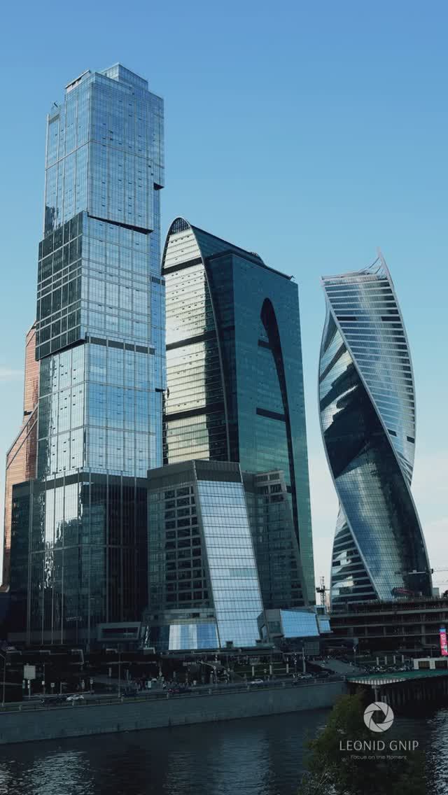 Таймлапс Москва-сити.