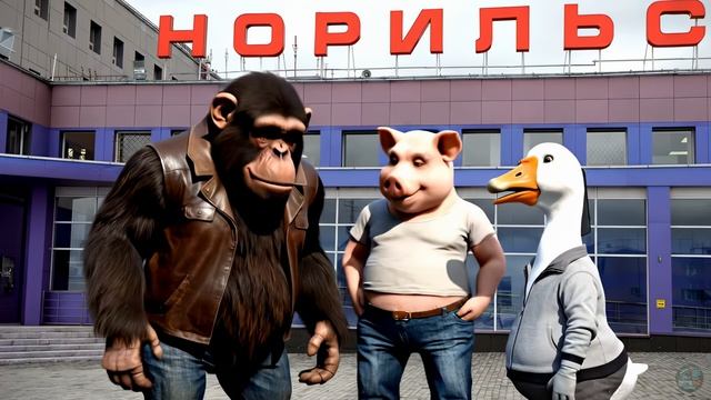 Когда прилетел в Норильск.