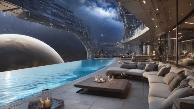 Relativity_ Relaxing Ambient Sci Fi Music ✨🎧 for Space Living (Binaural Beats 3Hz)