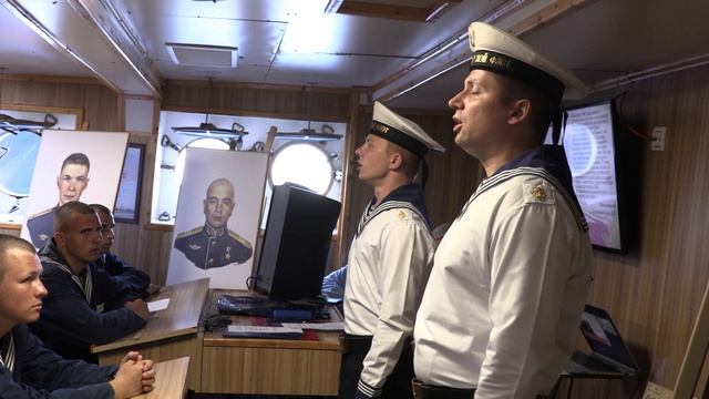 Выездная литературная кают-компания ЦВММ на учебном корабле "Перекоп"
