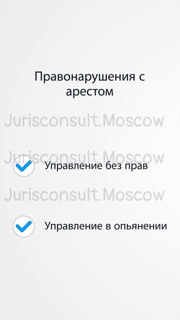 Как проводится административный арест за нарушение ПДД