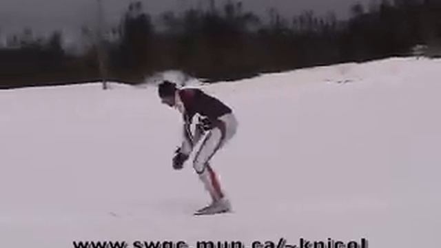 Cross or X Country Skiing- Basics of Diagonal Stride