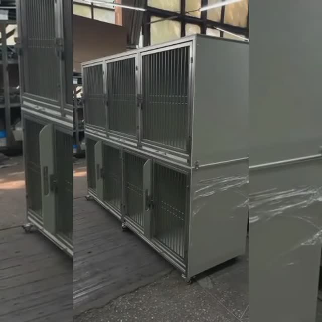 Модуль для ветеринарного стационара 5 клеток 2 яруса