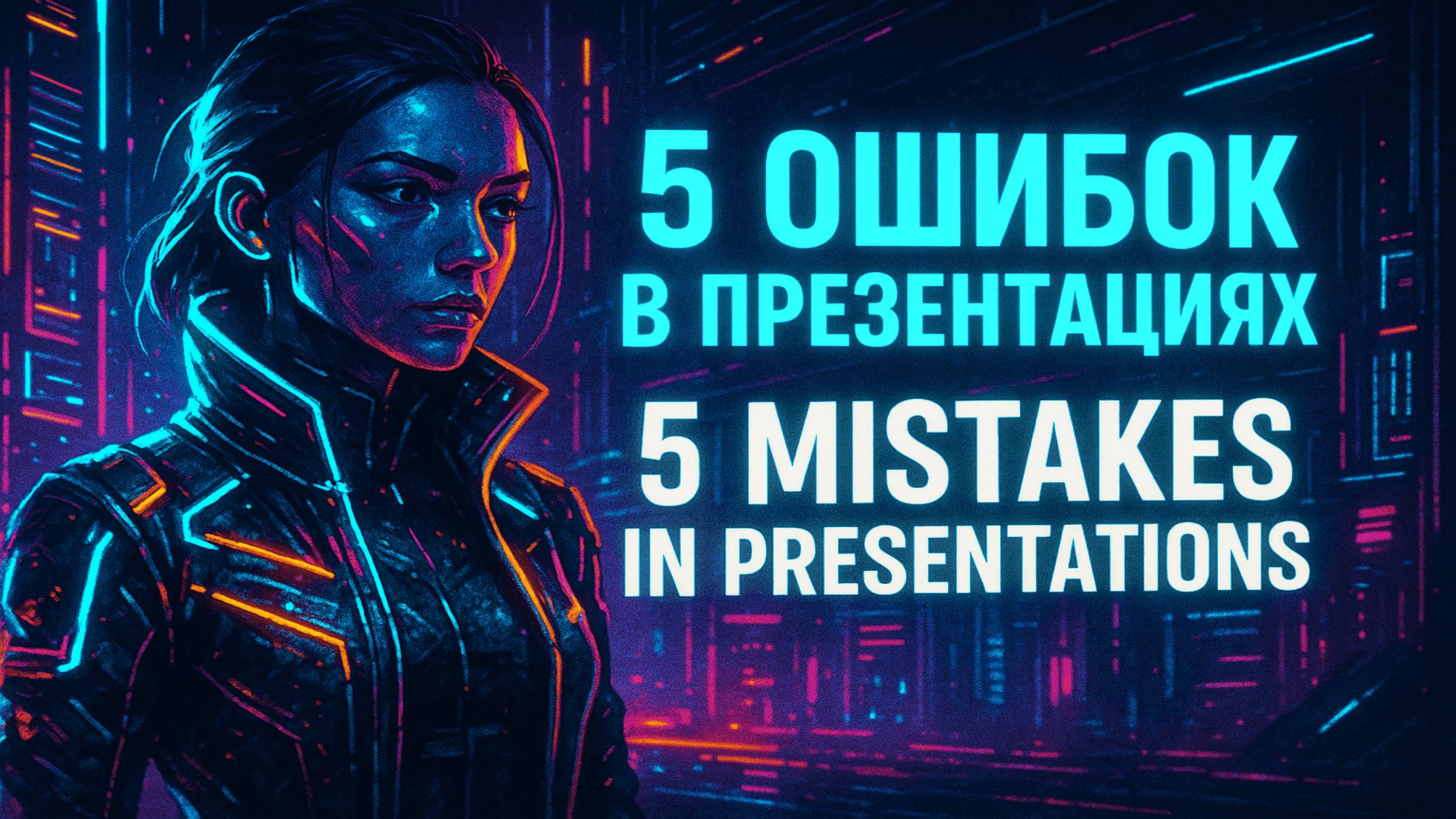 Эти 5 ошибок убивают презентации!