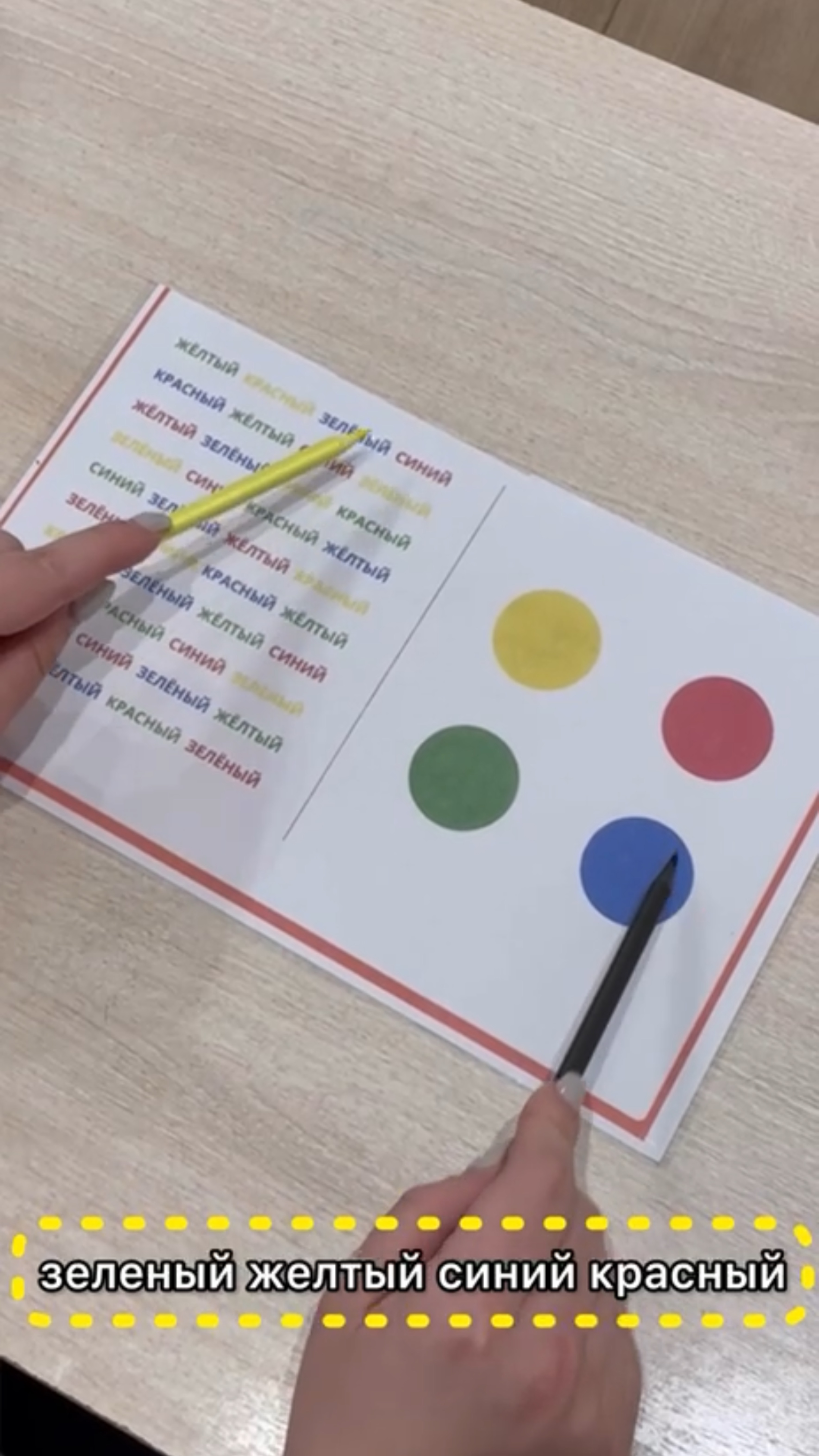 Тест Струпа. Что это такое и как он помогает в учебе