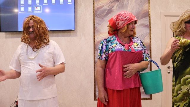 шарж-импровизация "Ах, Мамочка!"