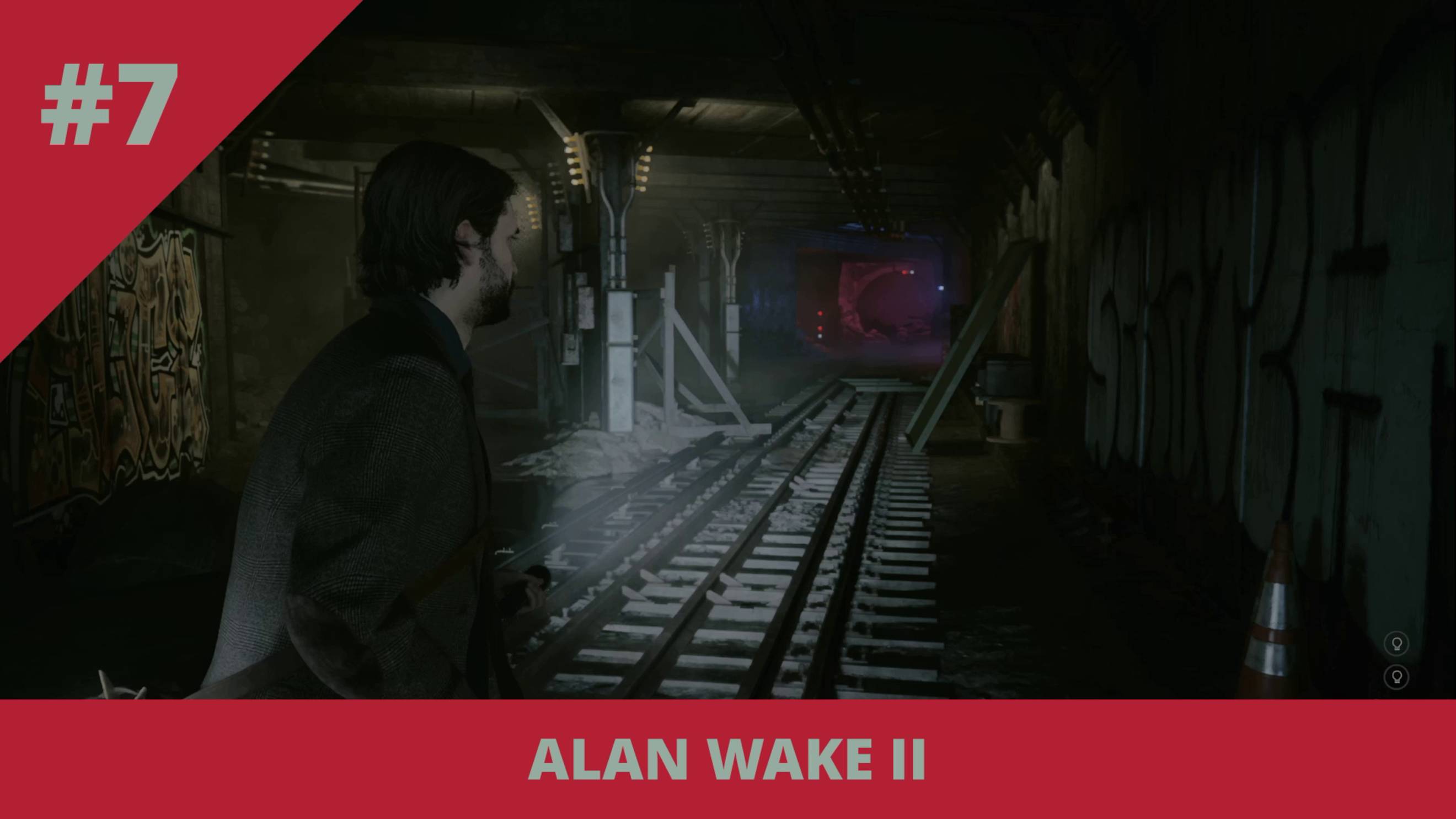 Alan Wake 2 - 7 - Метро из ночных кошмаров