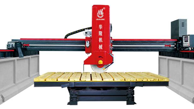 Мостовая пила по камню HLSQ-700  Пила для гранита и мрамора #ЧПУдляКамня#СтанкиСНГ#РезкаКамня