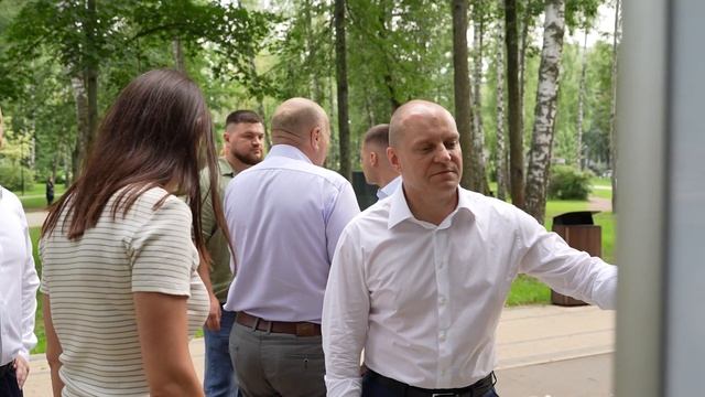 Максим Красноцветов проверил содержание Центрального парка культуры и отдыха в Пушкино.
