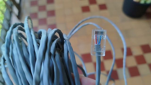 обжать 4 жильный