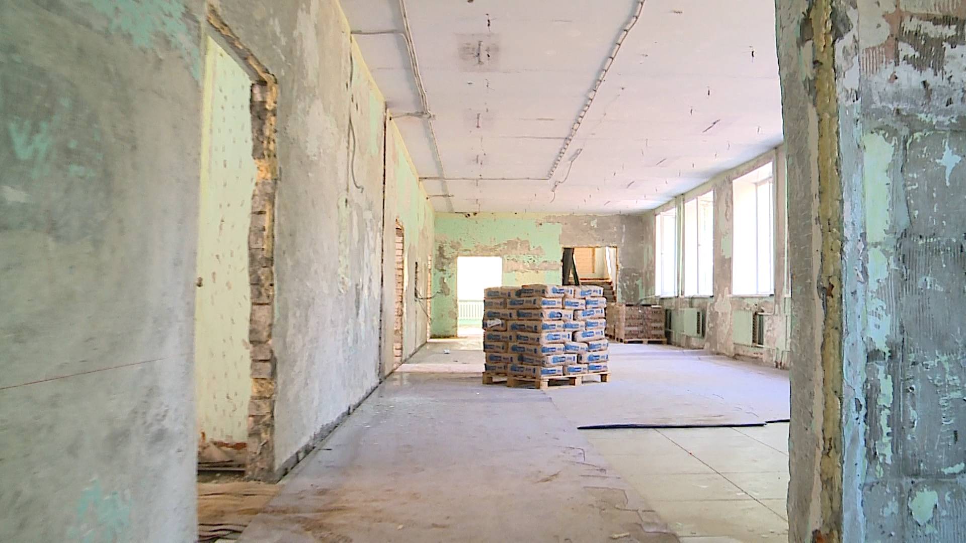 (Рыбинск-40) ШКОЛА №17: КАПРЕМОНТ В РАЗГАРЕ