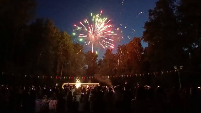 Праздничный салют на юбилей лагеря Орленок | 60 лет | 3 смена 2025