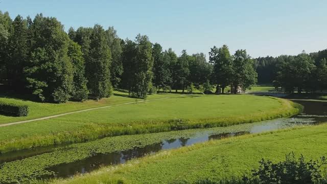 Парк в Павловске (Санкт-Петербург).