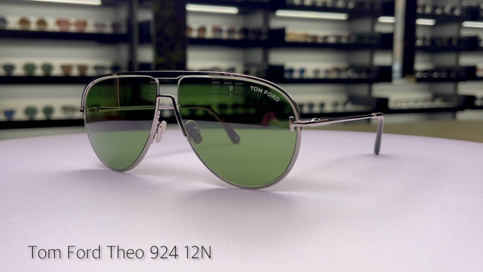 Распаковка мужских очков Tom Ford Theo 924 12N: что в коробке