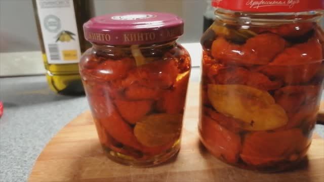 Вяленые помидоры в духовке