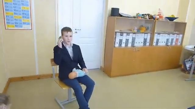 Ваня на уроке английского языка