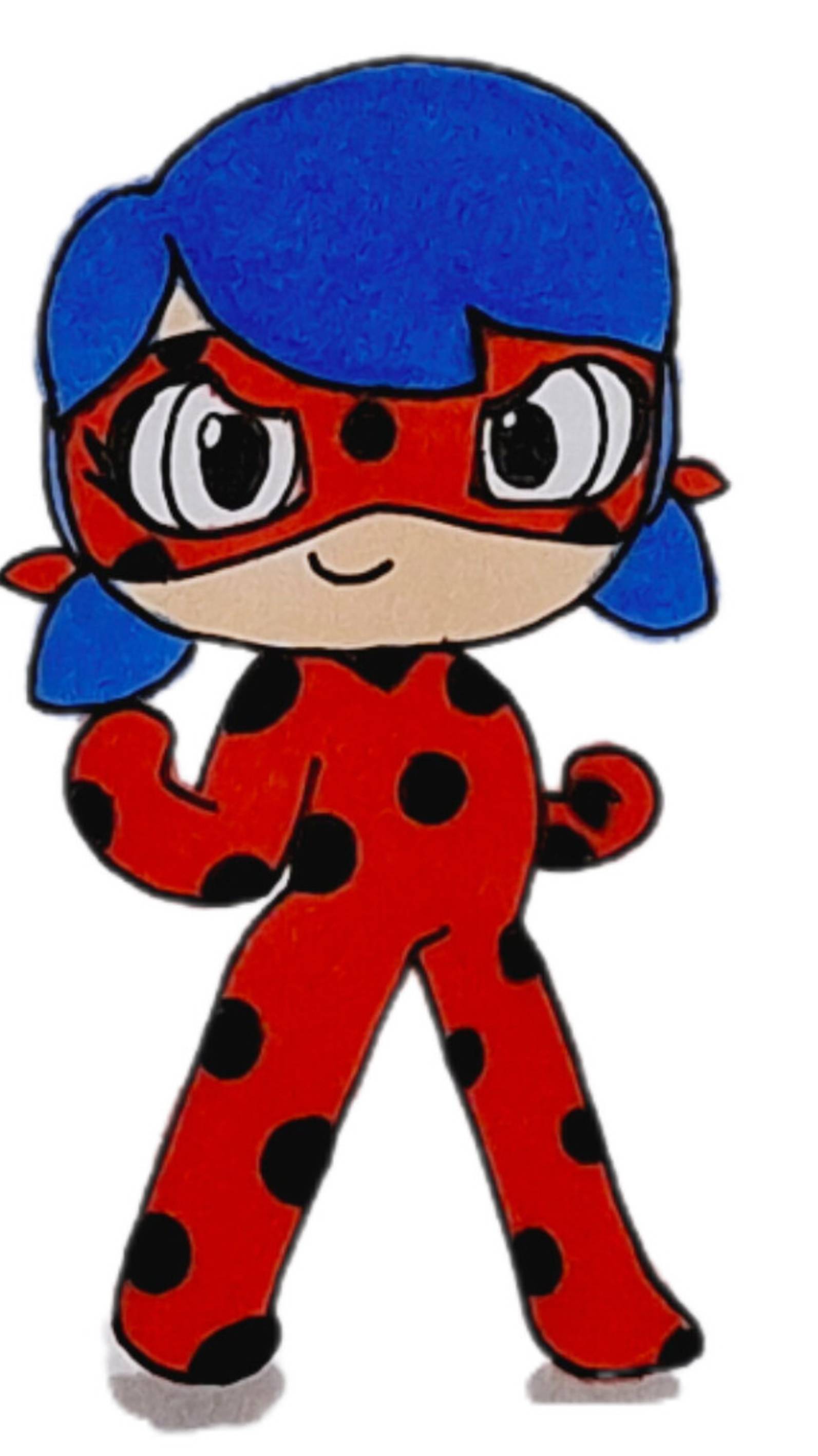 Как нарисовать Леди Баг