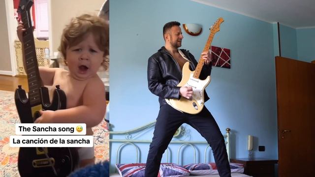 Spaul The SANCHA SONG (funny baby meme) You are my Sunshine baby singing