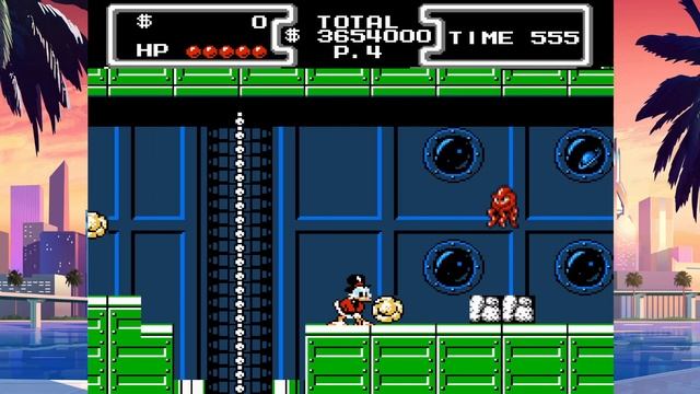 Путешествие в прошлое прохождение Duck Tales на Dendy