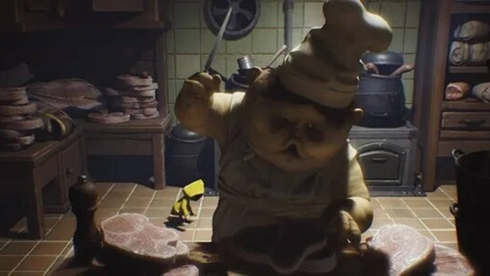 Прохождение Little Nightmares, часть 3 третья локация. Встретил ребят Поворят.