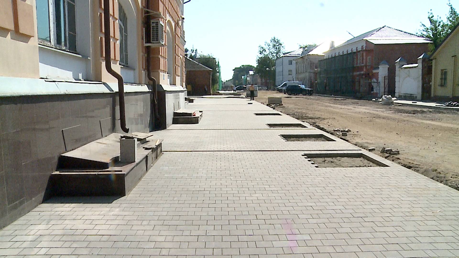 (Рыбинск-40) БЛАГОУСТРОЙСТВО УЛИЦЫ ЧКАЛОВА