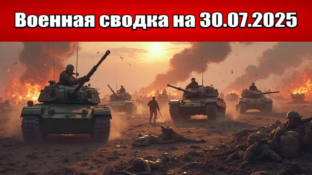 «ВС РФ зажимают Покровск и Мирноград в клещи!»: Военная сводка с фронта СВО на 30.07.2025