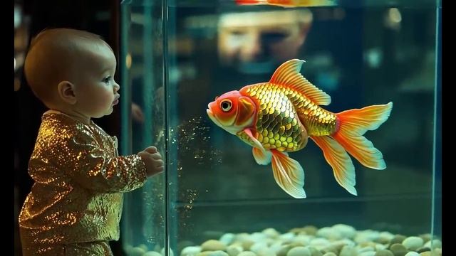 РЫБКА ОБАЩЕТСЯ С РЕБЕНКОМ