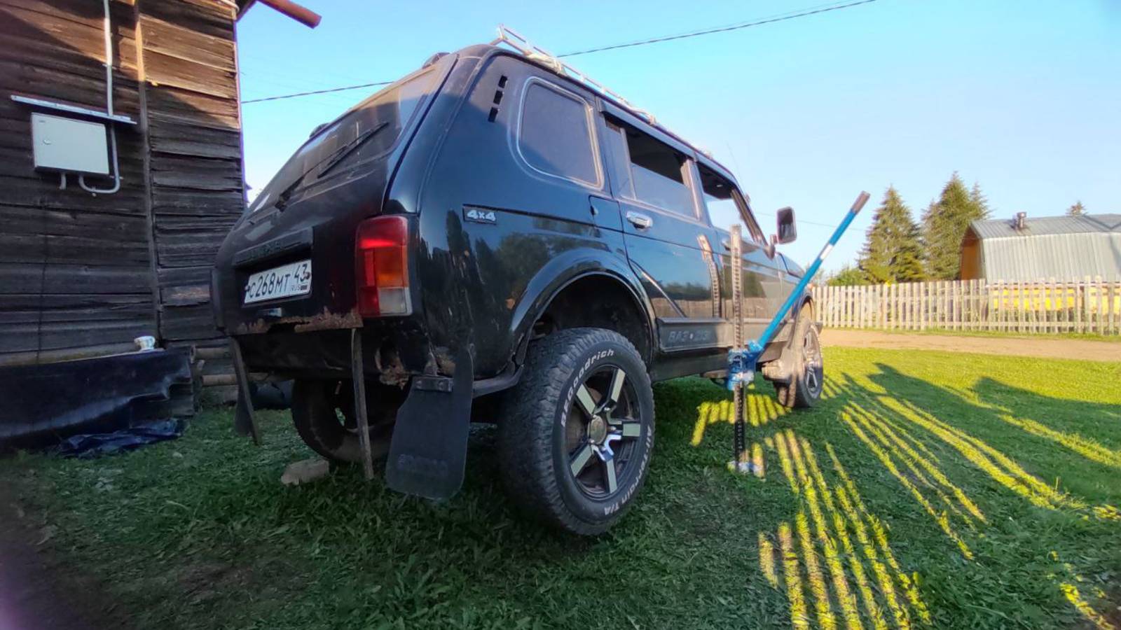 Подготовка Нивы к шумоизоляции