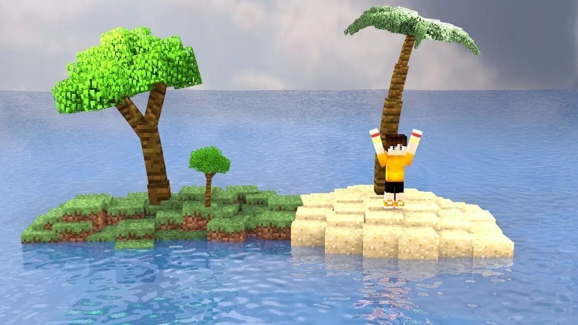 выживание в майнкрафте я нашол дерево и это последние видио за это лето