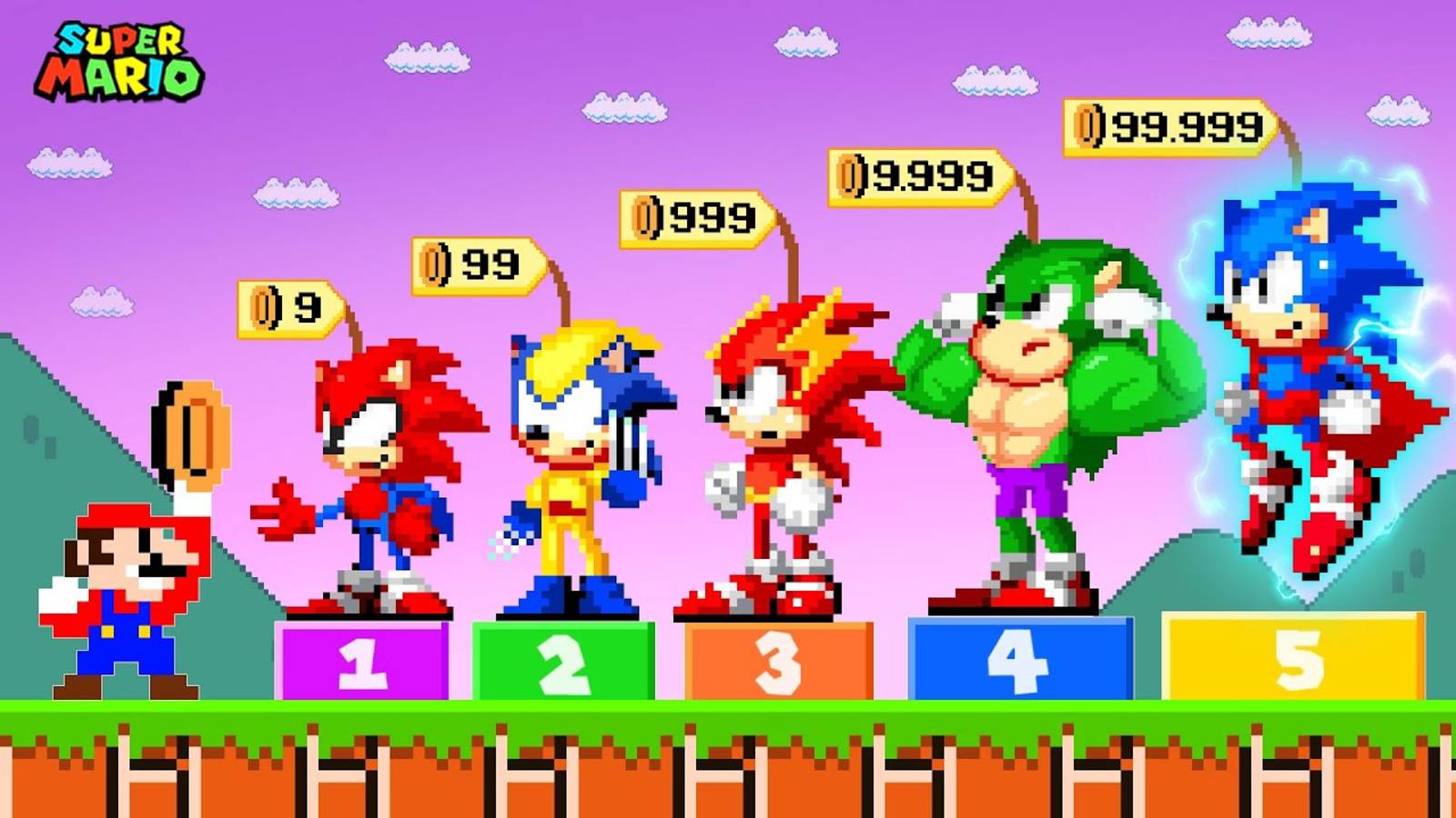 СУПЕР-СОНИКИ АТАКУЮТ! 💥 [В МИРЕ МАРИО ПОЯВИЛИСЬ НОВЫЕ ГЕРОИ!]