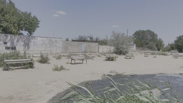 г.Счастье : Пляж, и то что от него осталось ! 4K HDR10PLUS