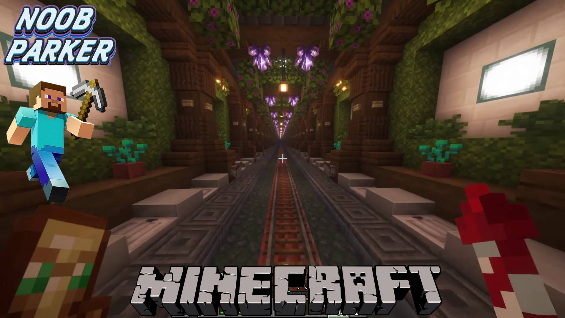 Железный туннель - расслабляющий лонгплей в Майнкрафт