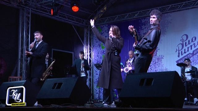 День Победы. Выступление LVL UP. Луга. 2025.