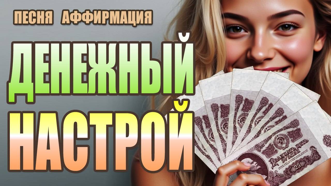 🎵 ДЕНЕЖНЫЙ НАСТРОЙ | Сильная аффирмация на Изобилие и Успех | Пой Свою Реальность