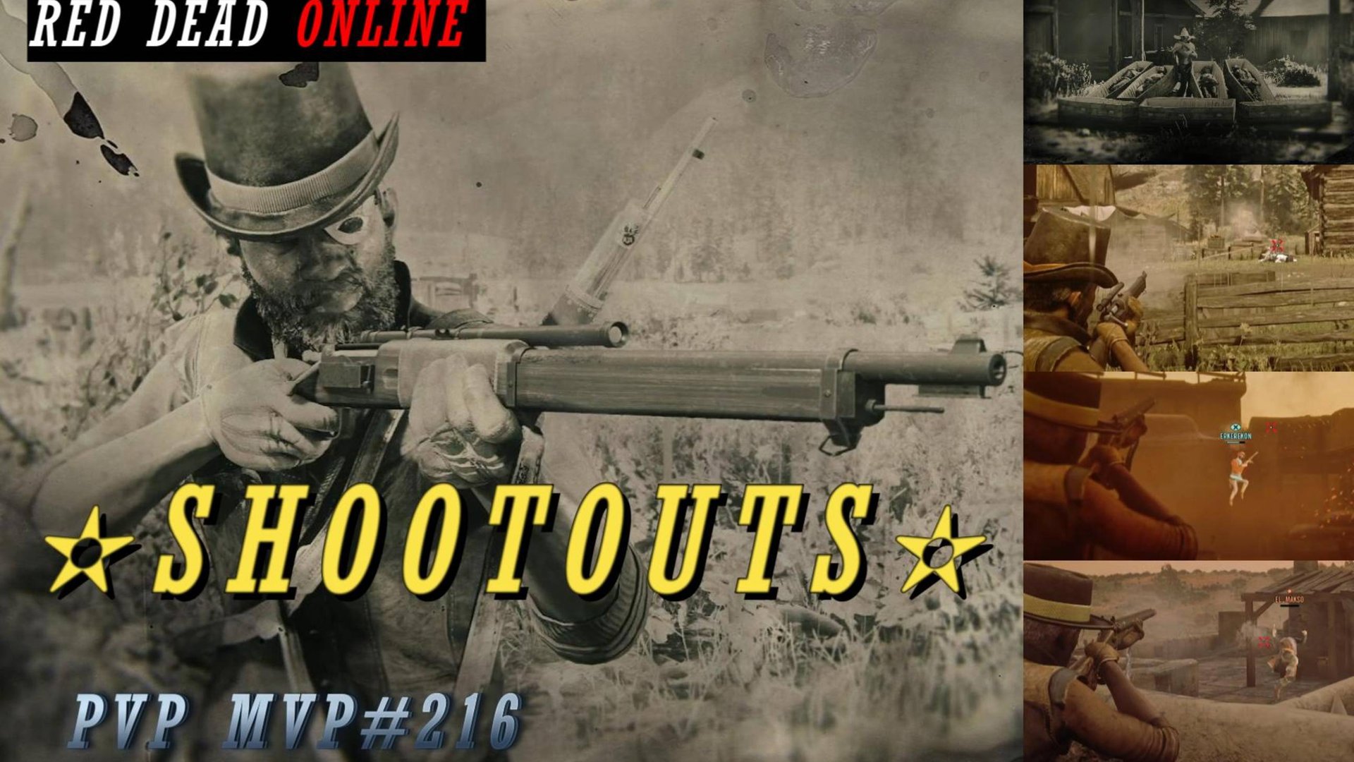 Red Dead Online - PvP MvP #216 Shootouts!