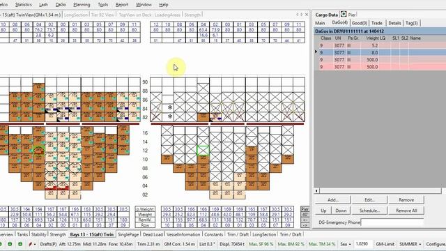DG CARGO. DG DOCUMENTS. MACS3 ERRORS