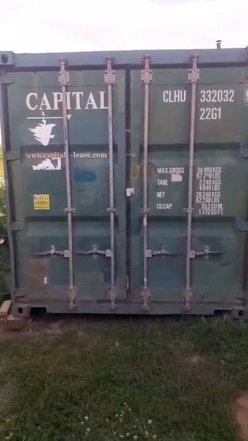 Купить контейнер 20 фут недорого в Перми. Отзыв покупателя