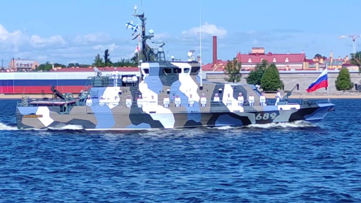 Морской парад в Санкт-Петербурге | День ВМФ | 28.07.2024 г.